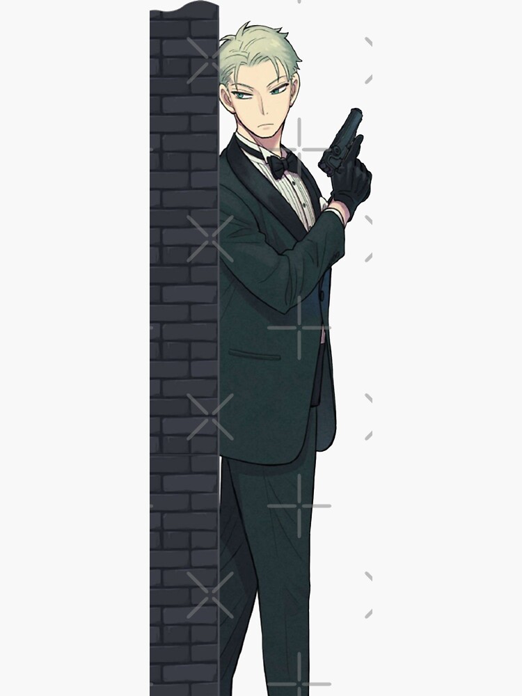 "Loid Forger - Spy x Family" Sticker for Sale by MoEl-Art | Redbubble