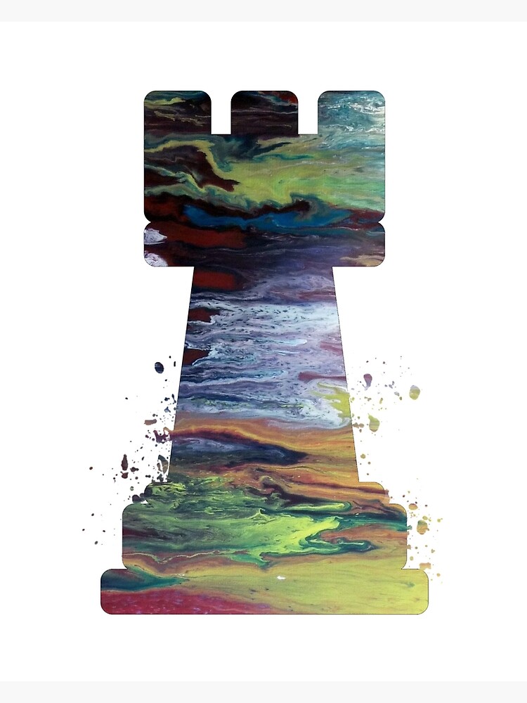 "Chess - Rook" Art Print for Sale by TheJollyMarten | Redbubble