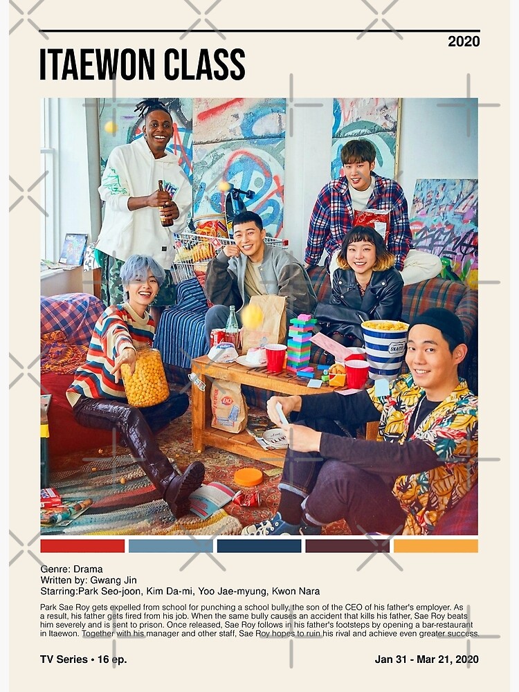 "Itaewon Class / 2020 (kdrama)" Poster for Sale by LadyPPink | Redbubble