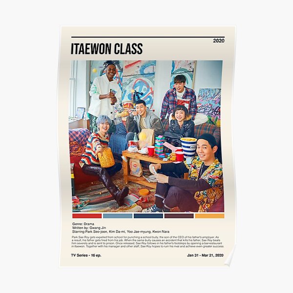 "Itaewon Class / 2020 (kdrama)" Poster for Sale by LadyPPink | Redbubble