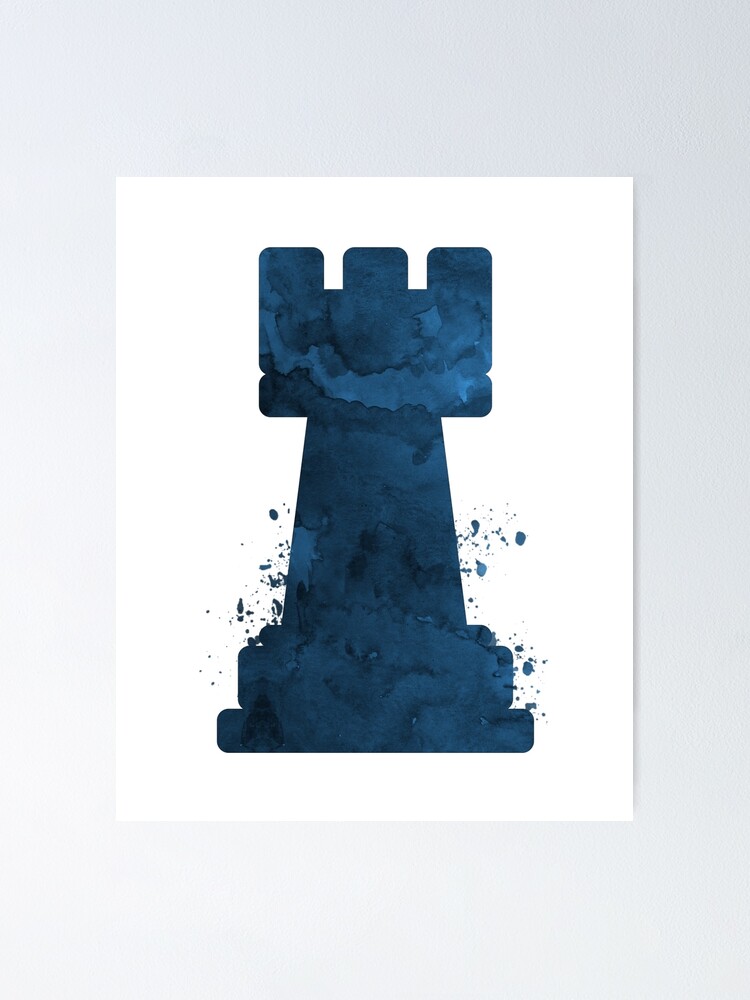 "Chess - Rook" Poster by TheJollyMarten | Redbubble
