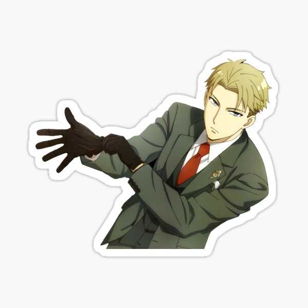 " Loid Forger - Spy x Family" Sticker for Sale by MoEl-Art | Redbubble