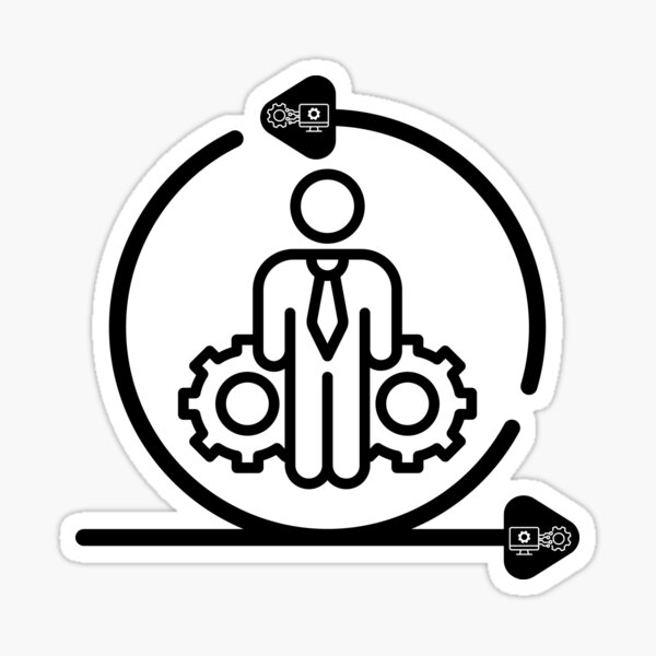 " junior developer" Sticker for Sale by ArtistLibrary | Redbubble