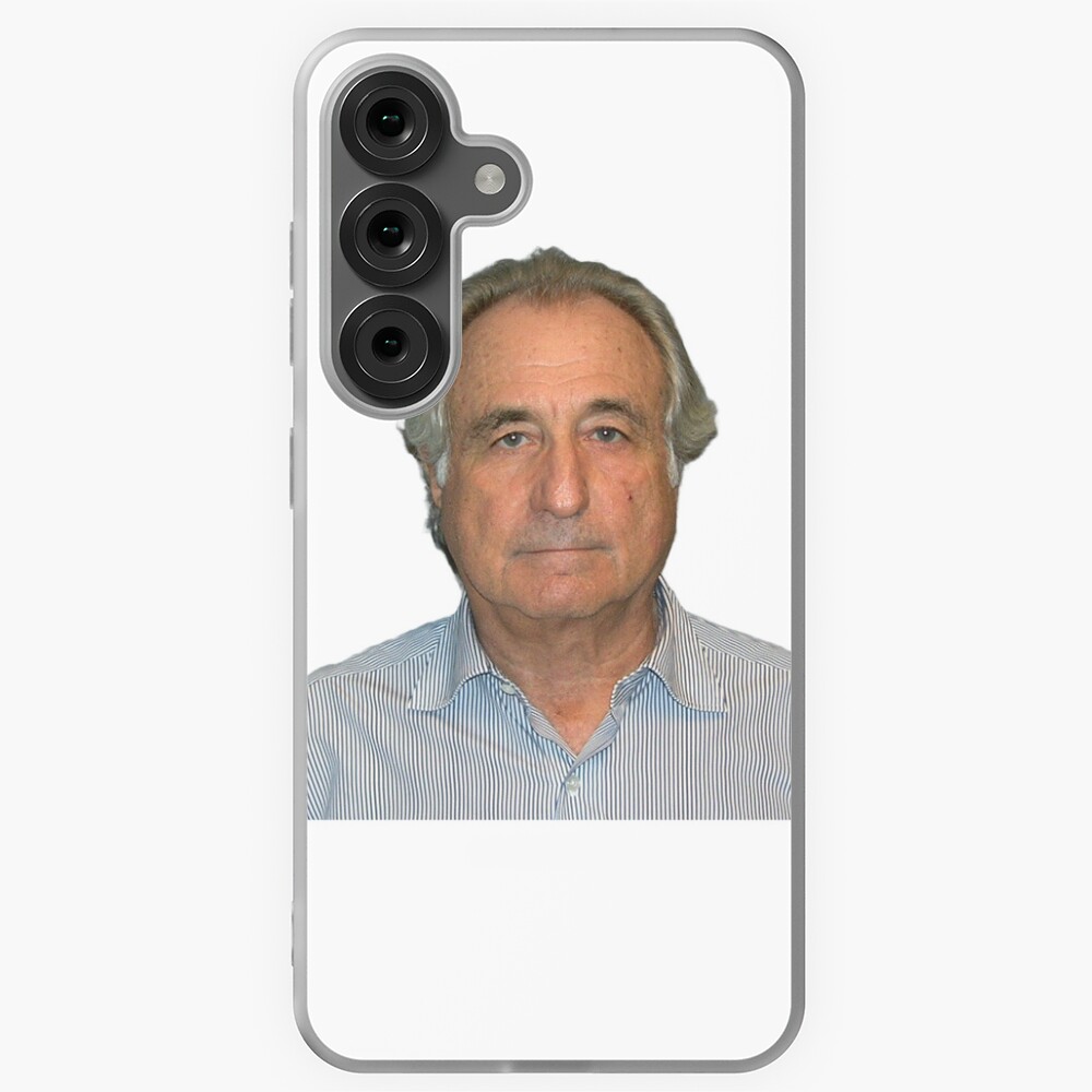 "Bernard L. Madoff Mug Shot" Sticker for Sale by deadpresident | Redbubble