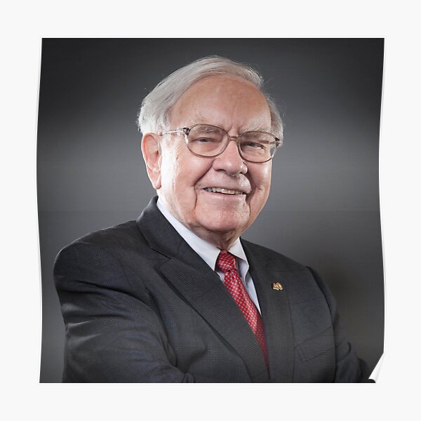 Warren Buffett Posters | Redbubble