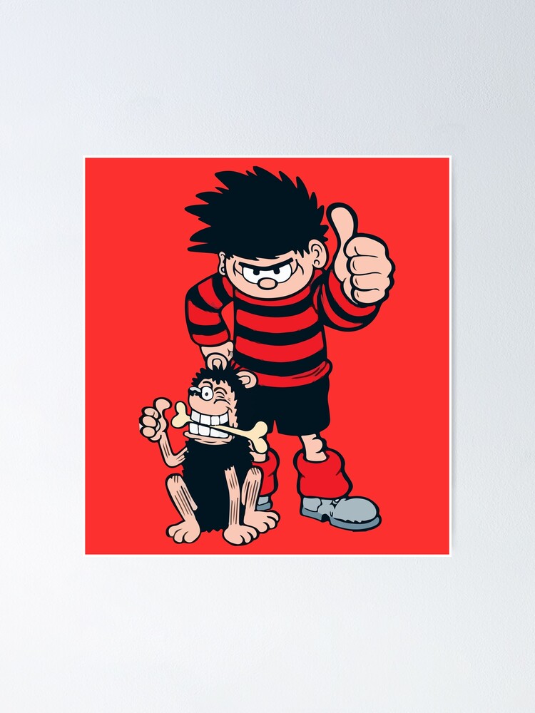 "The Beano Merch" Poster for Sale by xxXVintageXxx | Redbubble