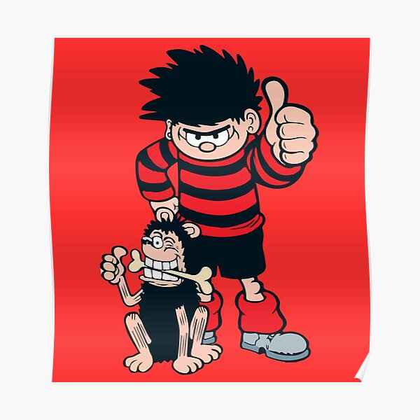 "The Beano Merch" Poster for Sale by xxXVintageXxx | Redbubble