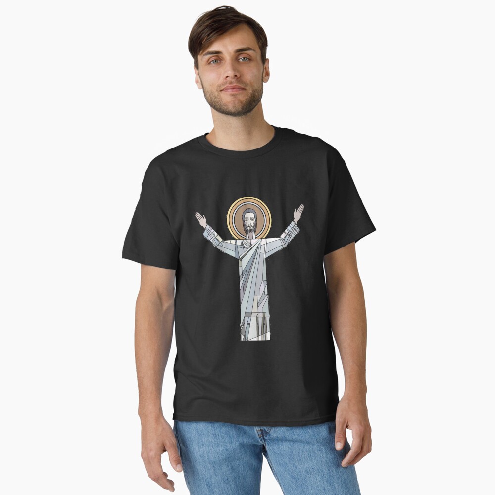 "Touchdown Jesus" Sticker for Sale by KarenSnyders | Redbubble