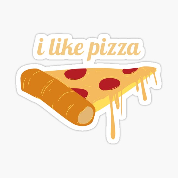 "delicious pizza fast food pizza food" Sticker for Sale by Pla-Muk ...