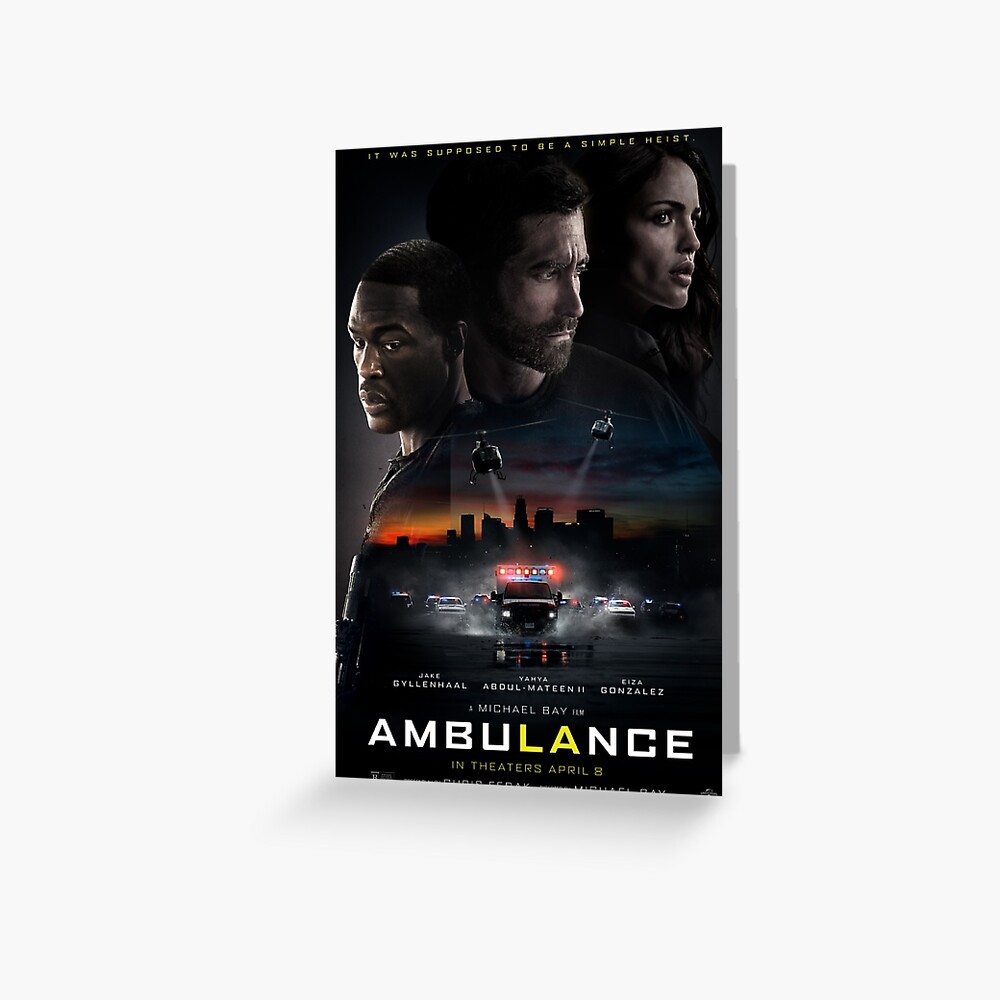 "Ambulance 2022 Poster" Greeting Card for Sale by joesterjoseph | Redbubble