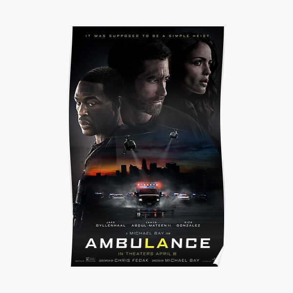 "Ambulance 2022 Poster" Poster for Sale by joesterjoseph | Redbubble