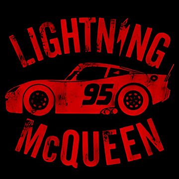 "" Cars Lightning McQueen Vintage"" Sticker for Sale by MaximBoche ...