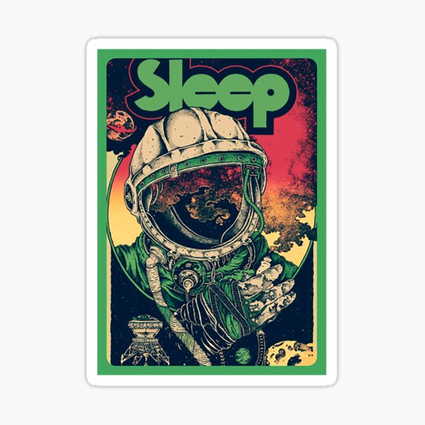 "Sleep-Band" Sticker for Sale by MichaelWayne8 | Redbubble