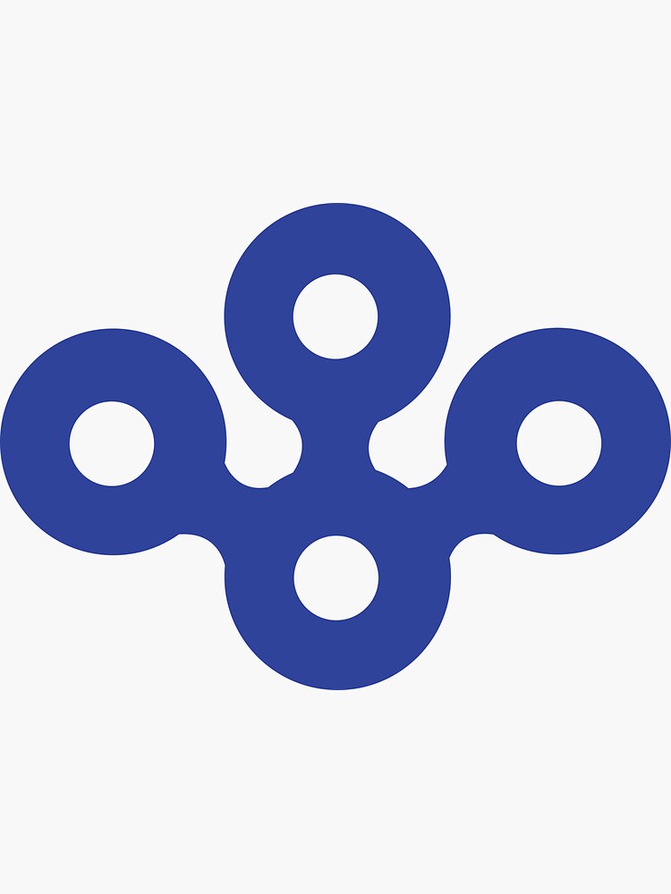 "Osaka Symbol" Sticker for Sale by wickedcartoons | Redbubble