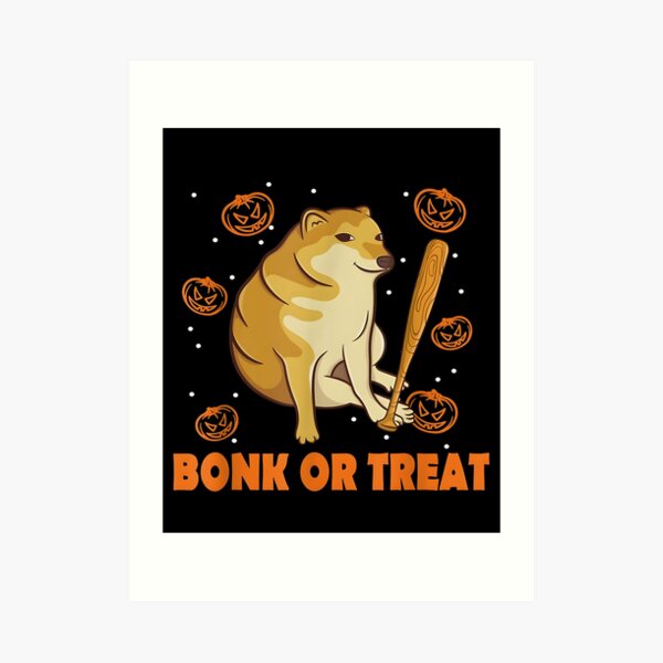 "Cheems meme" Art Print for Sale by TinaHorn | Redbubble