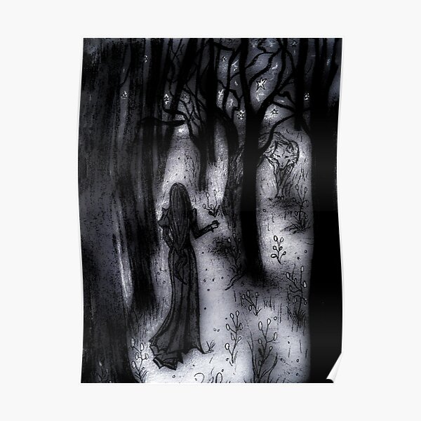 "Amarok the big bad wolf from Inuit mythology" Poster for Sale by ...