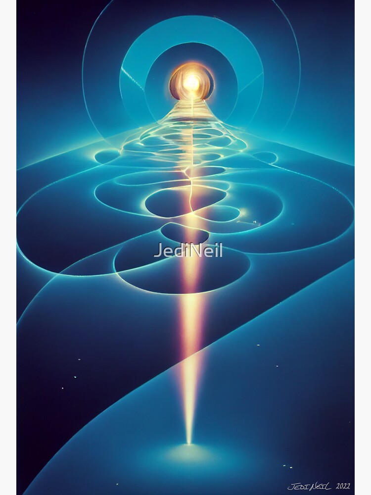 "8th Dimension - Realm O1P1 - Abstract Design" Sticker for Sale by ...