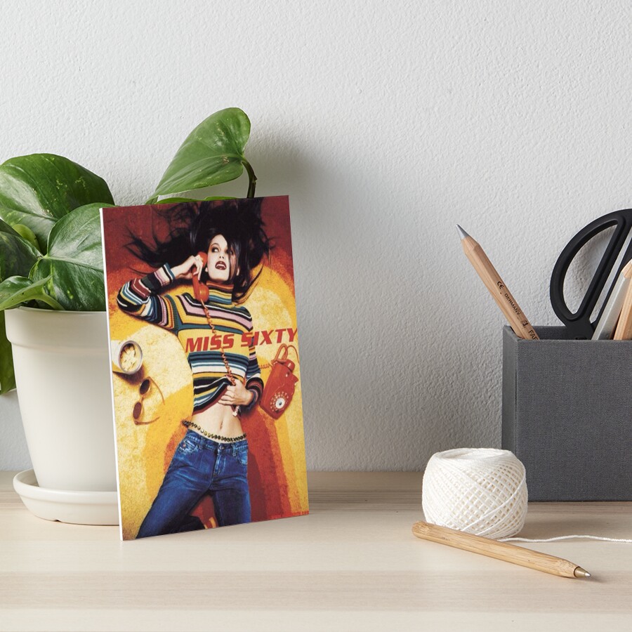 "miss 60 90s fashion" Poster for Sale by jeffrin | Redbubble