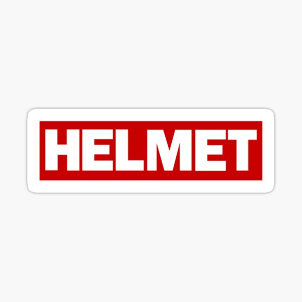 "Meantime helmet" Sticker for Sale by Christina756 | Redbubble