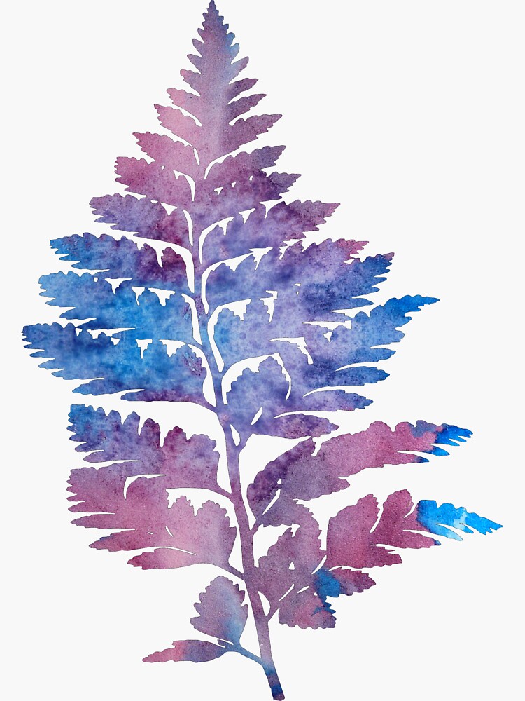 "Fern" Sticker for Sale by TheJollyMarten | Redbubble