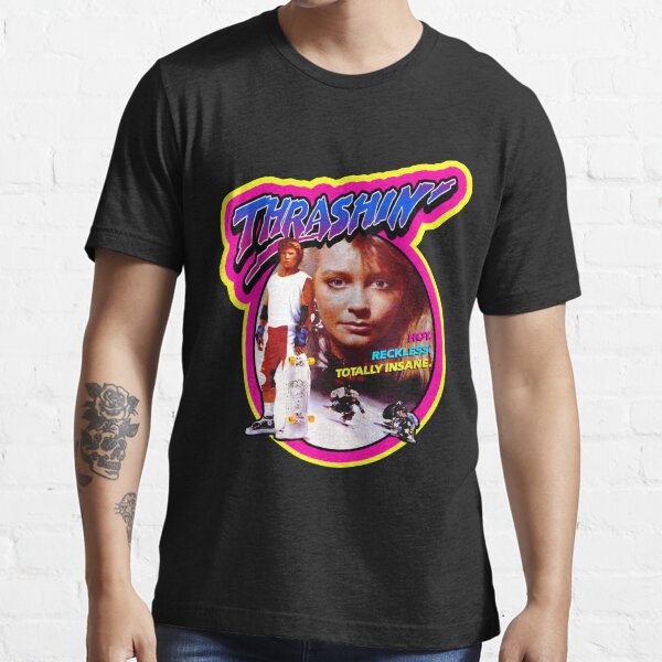 "Thrashin Skatboard 80s Movies Sticker" T-shirt for Sale by rutzfaetho ...