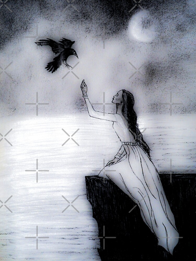 "The Morrígan phantom queen, war & fate " Sticker for Sale by ...