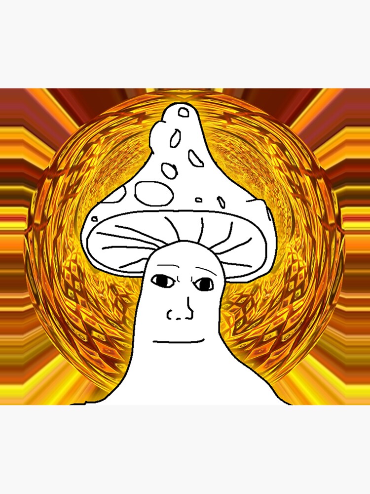"Shroomjak_s Hyper-Reality v2" Sticker for Sale by FallOakland | Redbubble
