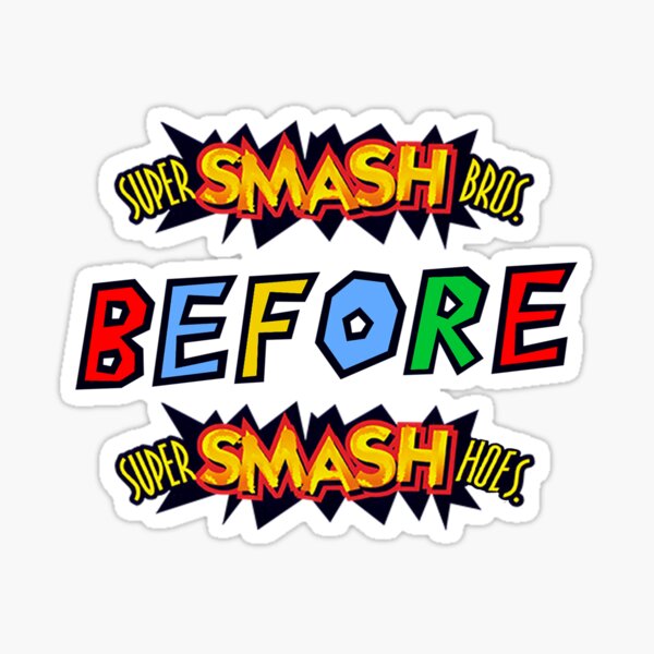 Super Smash Bros 64 Stickers | Redbubble