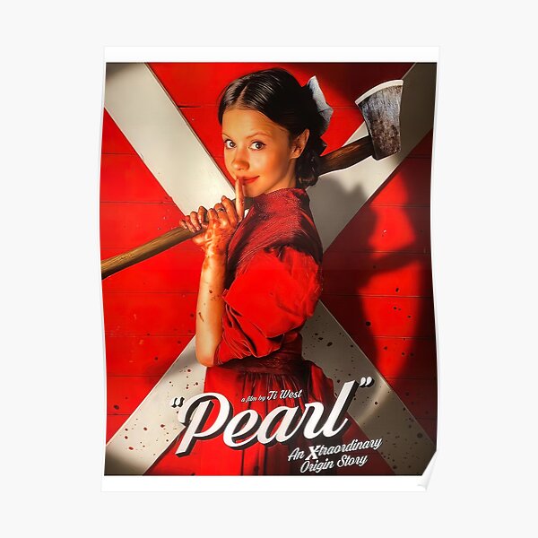 X Movie Mia Goth Pearl Poster Poster For Sale By Ladariuswaters Redbubble