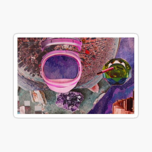"Spaced Out" Sticker for Sale by adriprentice | Redbubble