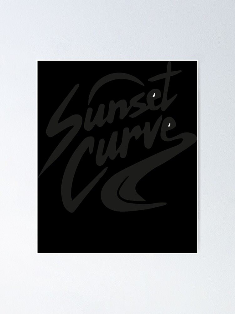 "Sunset curve logo" Poster for Sale by PeggyTant423 | Redbubble