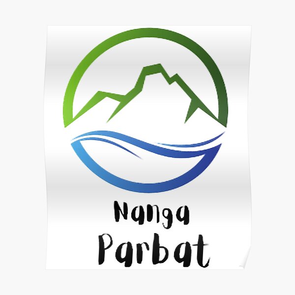 "Nanga Parbat " Poster for Sale by JangliBiliBrand | Redbubble