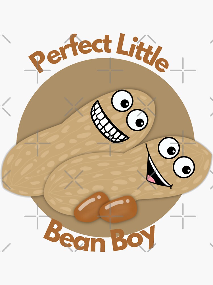 "Perfect Little Bean Boy Essentials & Products." Sticker for Sale by ...