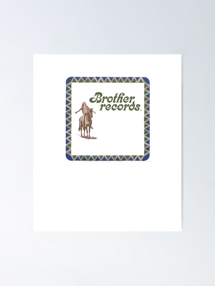 "Brother-Records-Logo-" Poster for Sale by MarkKing6 | Redbubble