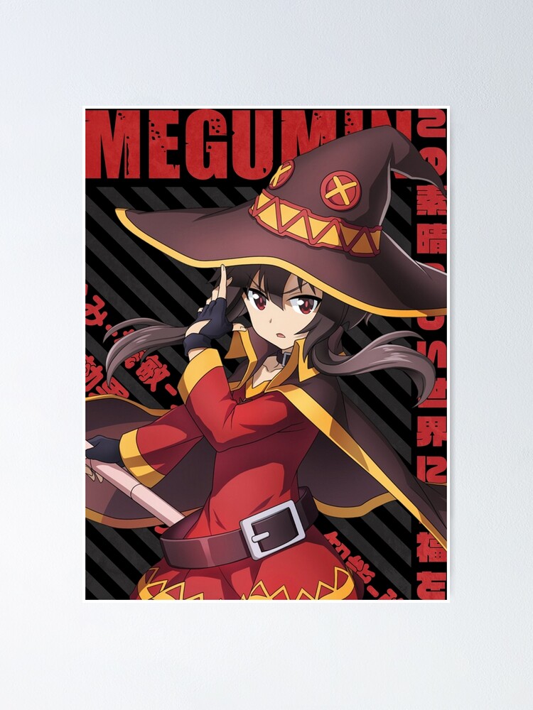 "Konosuba - Megumin" Poster for Sale by Recup-Tout | Redbubble