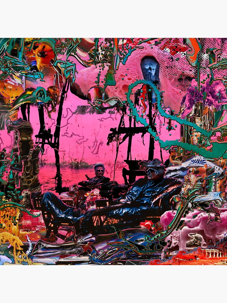 "hellfire by black midi album cover" Sticker for Sale by LoveMMA ...