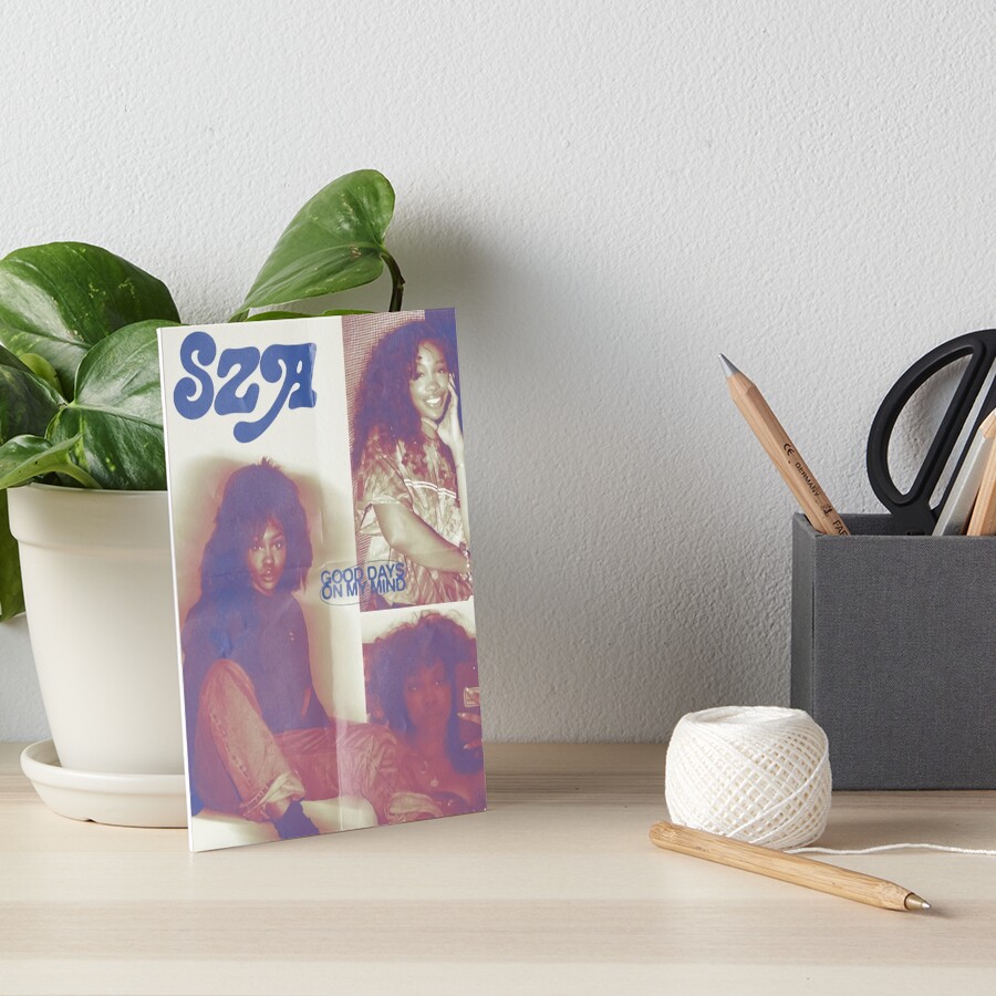 "SZA Good Days Aesthetic " Art Board Print for Sale by kayaroh | Redbubble