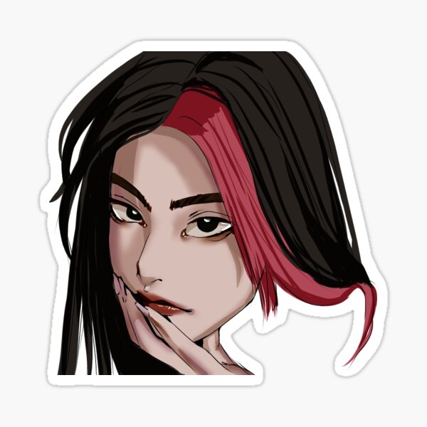 "Itzy Yeji" Sticker for Sale by kujiii | Redbubble