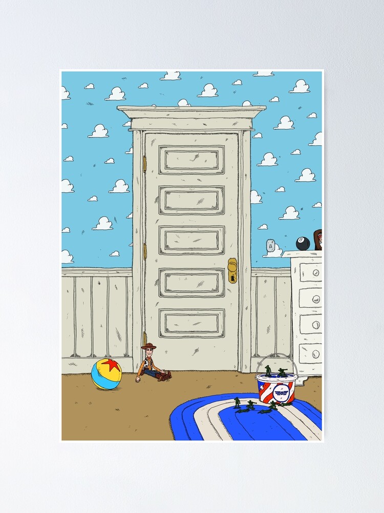 "Andy’s room " Poster for Sale by SickNoteLondon | Redbubble