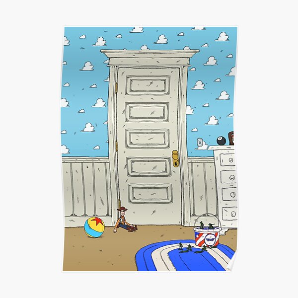 "Andy’s room " Poster for Sale by SickNoteLondon | Redbubble