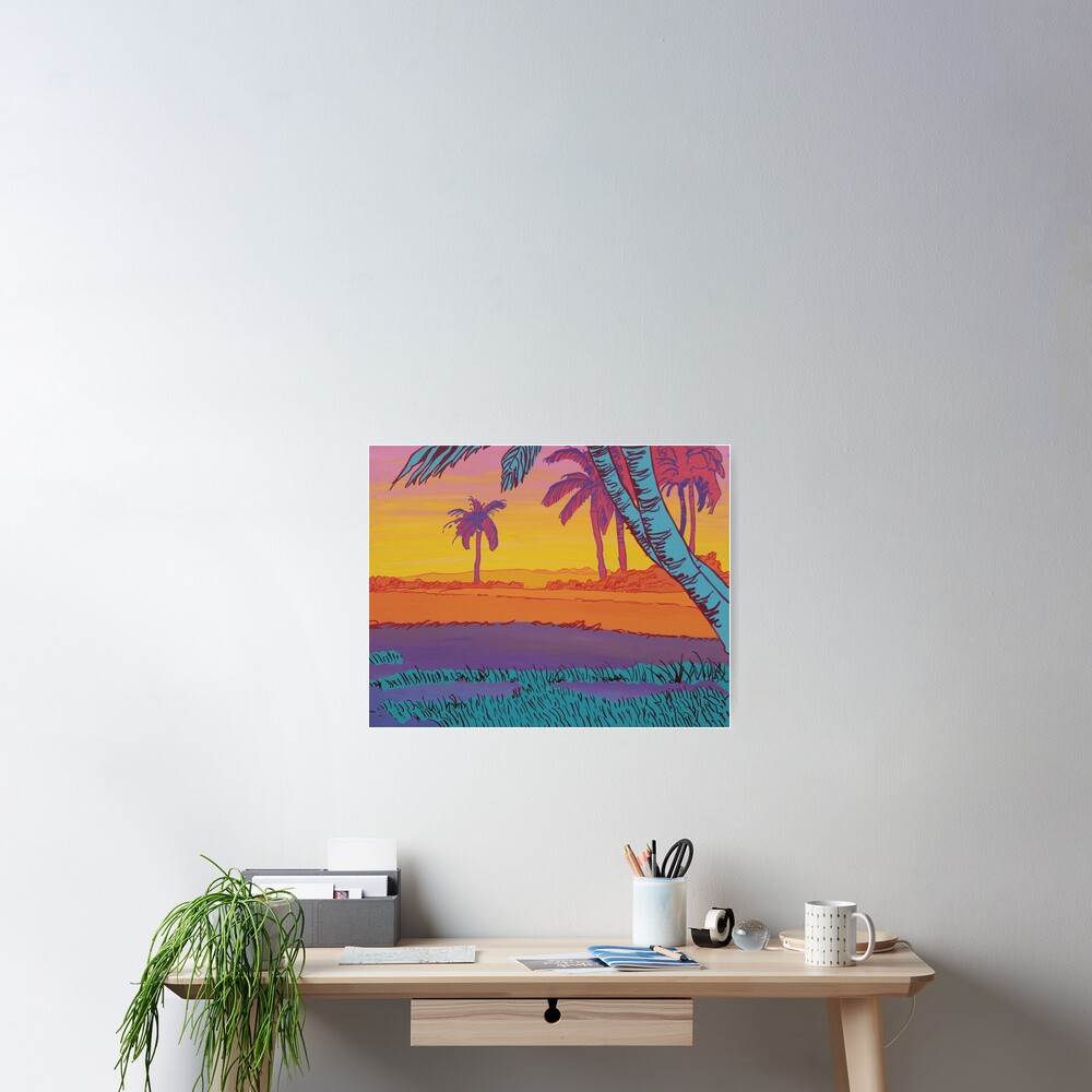"Sunset" Poster by em3ricadam | Redbubble