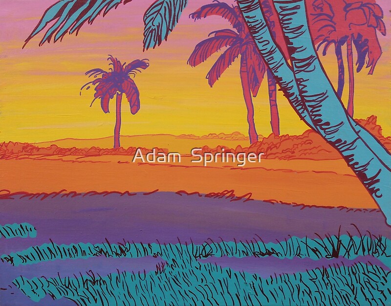 "Sunset" by Adam Springer | Redbubble