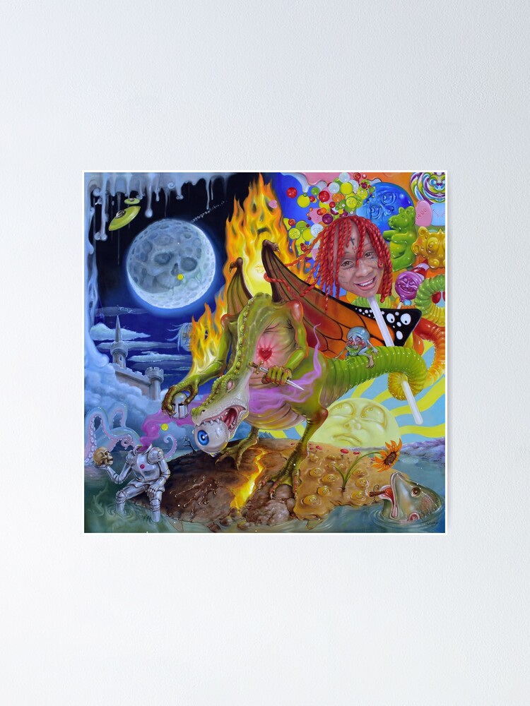 "Trip at Knight Albums Cover" Poster for Sale by AputsiaqBroberg ...