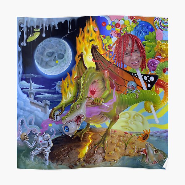 "Trip at Knight Albums Cover" Poster for Sale by AputsiaqBroberg ...