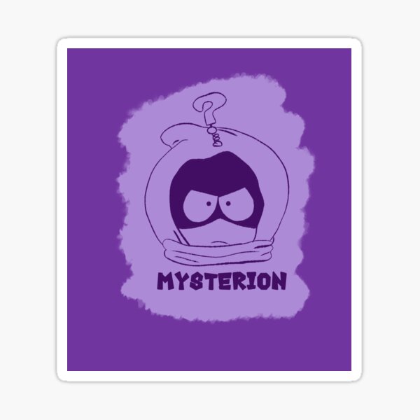 "Mysterion" Sticker for Sale by Something-Artz | Redbubble