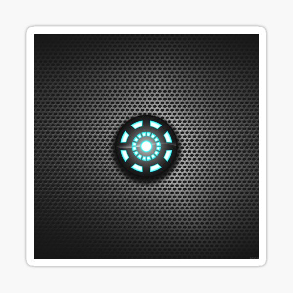 "Arc Reactor" Sticker for Sale by biniarts | Redbubble