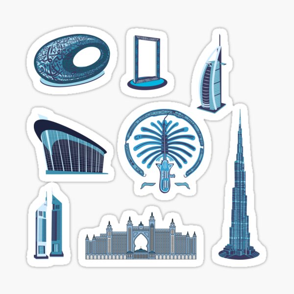 "Stickers For Laptop Dubai Pack" Sticker for Sale by Suraj0285 | Redbubble