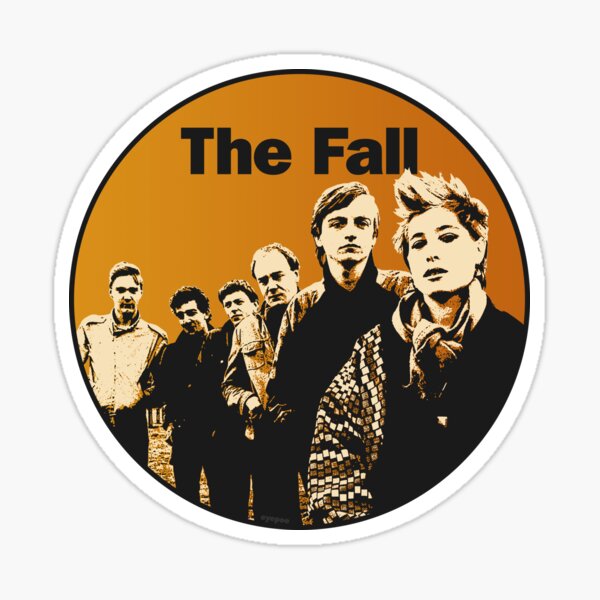 "The Fall Post Punk Band" Sticker for Sale by eyepoo | Redbubble