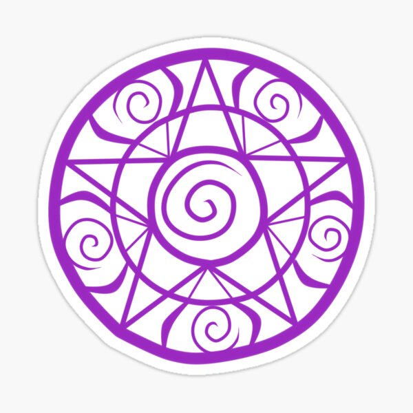 "Magic circle" Sticker for Sale by vikiegykukac | Redbubble