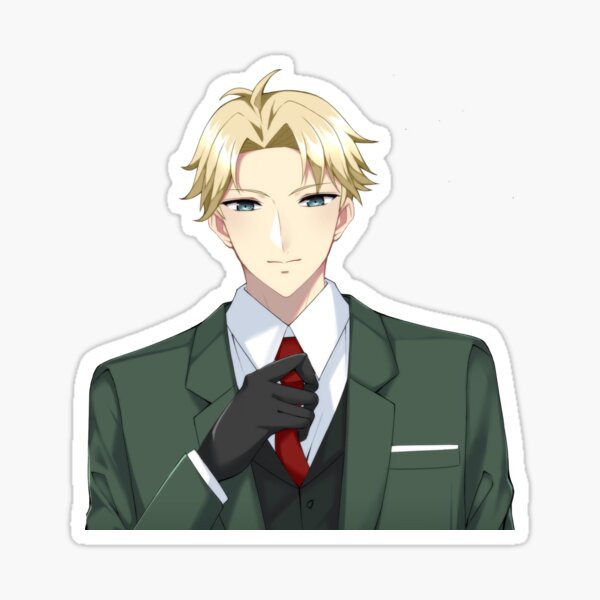 "Loid Forger - Spy x Family" Sticker for Sale by MoEl-Art | Redbubble